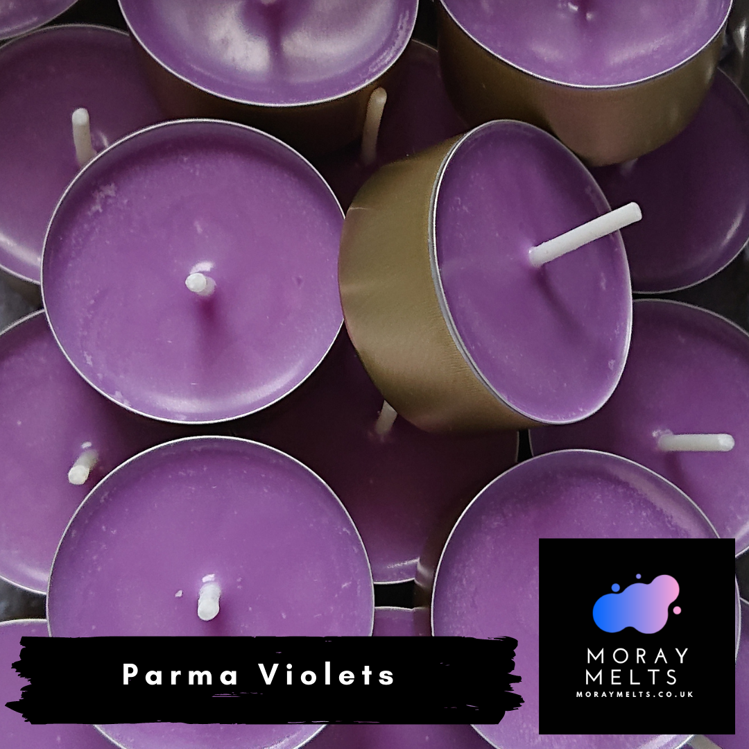 Parma Violets Tealight Candle Box – Moray Melts